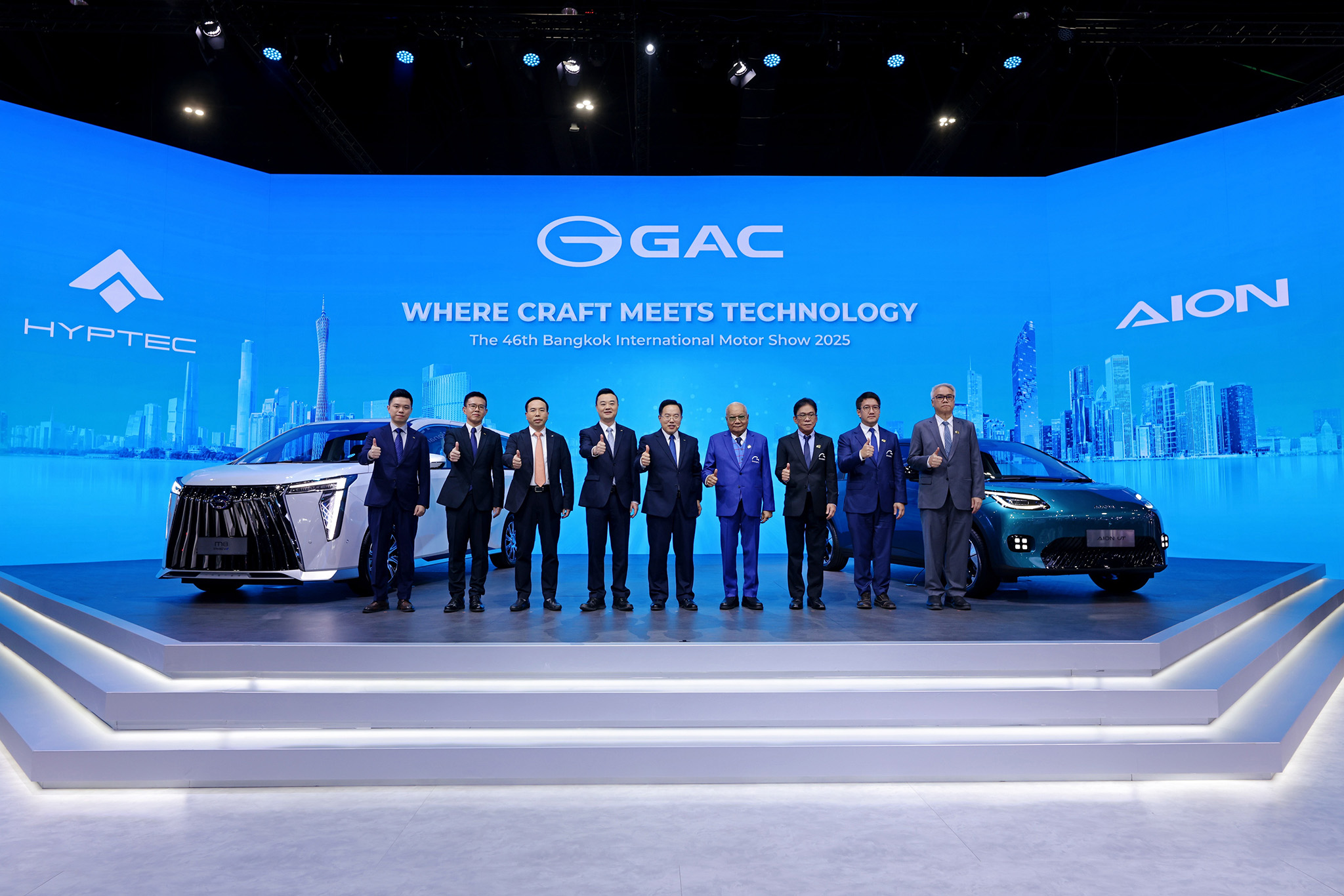 GAC เผยโฉม AION UT และ M8 PHEV ครั้งแรกในไทย พร้อมประกาศนโยบาย ONE GAC ...