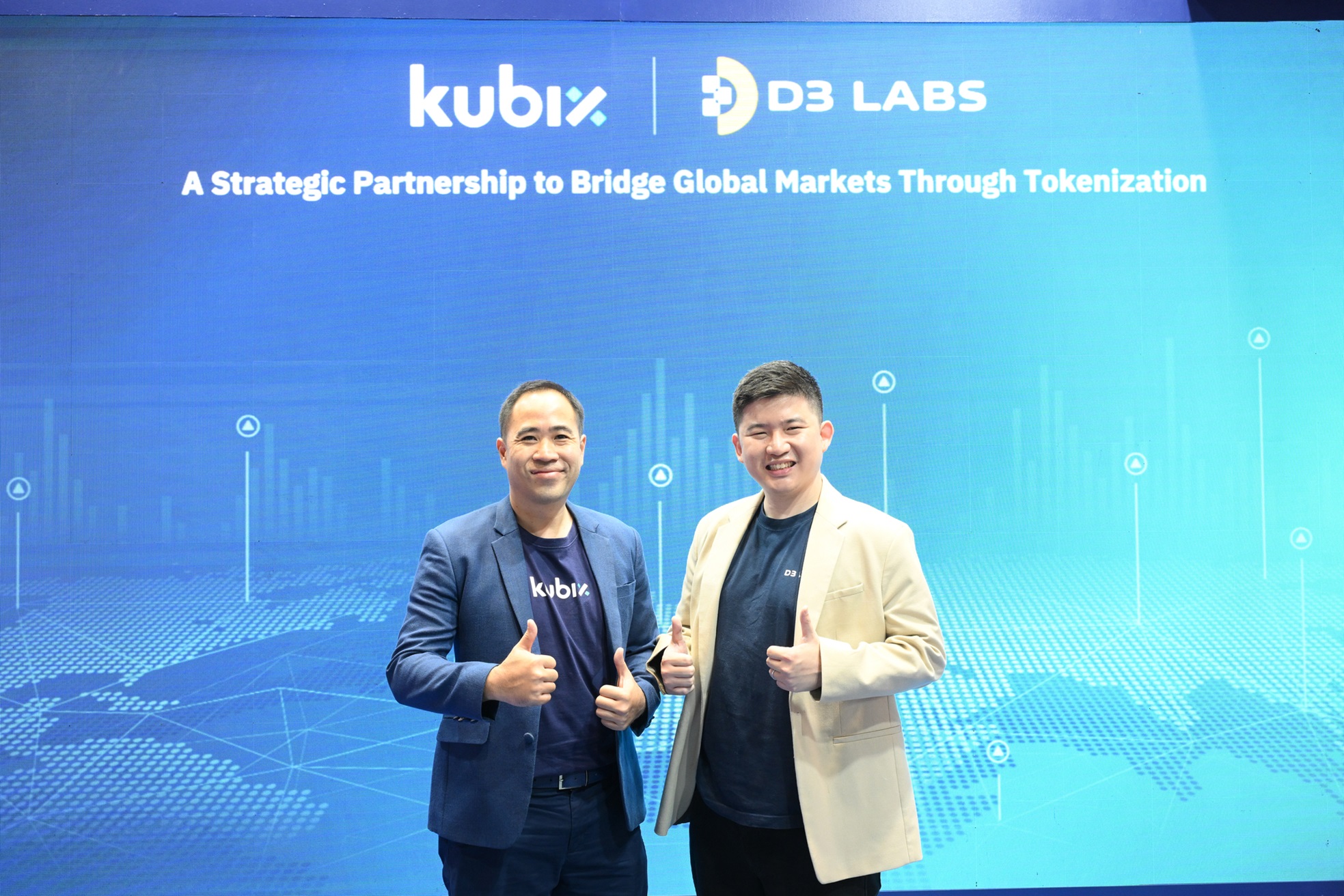Kubix จับมือ D3 Labs ประกาศความร่วมมือศึกษาการขยายช่องทางการลงทุนในโท ...